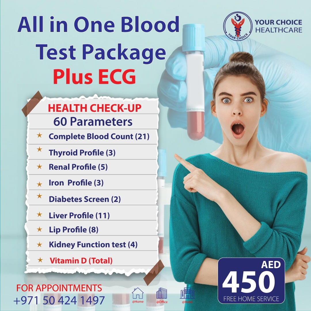 lab test at home Dubai - Your Choice Healthcare